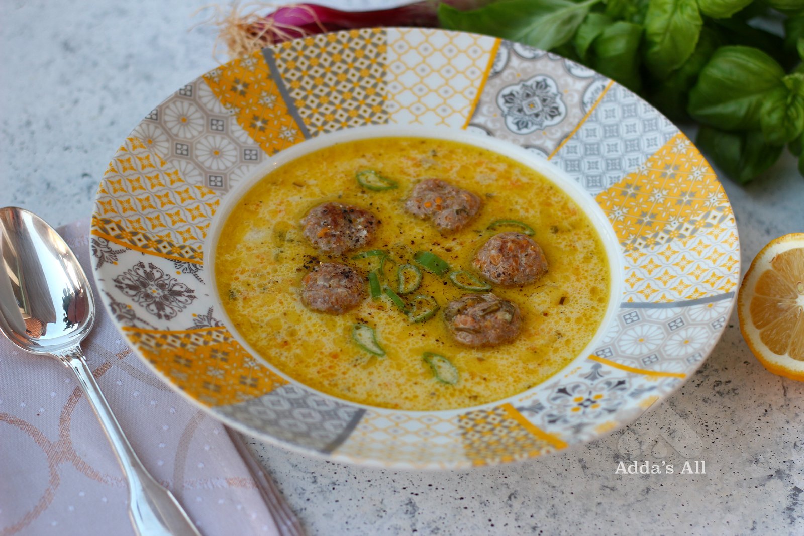 Supë pasha qofte - Adda's All